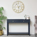 Navy Blue Bobble 2 Drawer Console Table 110cm x 78cm – Windsor Browne
