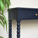 Navy Blue Bobble 2 Drawer Console Table 110cm x 78cm – Windsor Browne