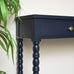 Navy Blue Bobble 2 Drawer Console Table 110cm x 78cm – Windsor Browne