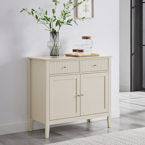 Taupe Two Door Two Drawer Sideboard - Hales Taupe Range – Windsor Browne