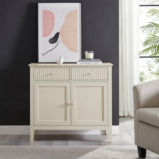 Taupe Two Door Two Drawer Sideboard - Hales Taupe Range – Windsor Browne