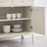 Taupe Two Door Two Drawer Sideboard - Hales Taupe Range – Windsor Browne