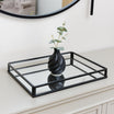 Large Black Mirrored Cocktail Tray – Windsor Browne